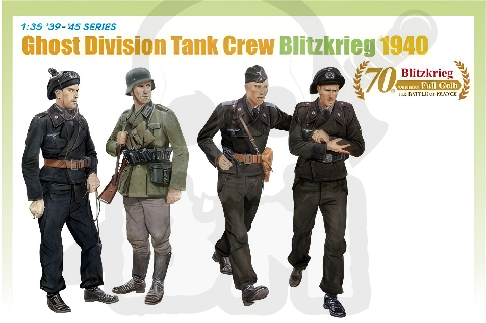 Battle-Models > 1:35 Ghost Division Tank Crew Blitzkrieg 1940 - 7th ...